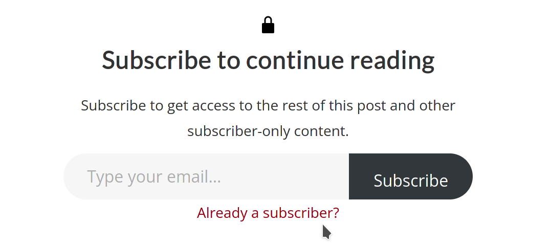 Fixing the ‘Subscribe to continue reading’ Message on Posts | mtekk's Crib